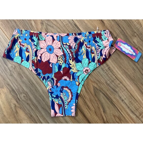 Cheek Boss | Intimates & Sleepwear | Nwt Cheek Boss Pink Blue Maroon ...
